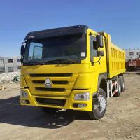 China 371hp 6x4 10 Wheels 20 Ton Volume Capacity Tipper Truck Howo Used Dump Truck Euro 2 for sale