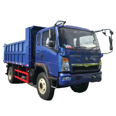 China 2 Passengers Yunnei Engine Sinotruk HOMAN 4*2 Mini Tipper Dump Truck 8-12 Ton Light Truck for sale
