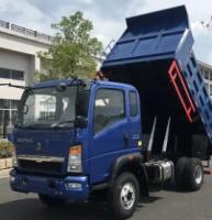 China 2 Passengers Yunnei Engine Sinotruk HOMAN 4*2 Mini Tipper Dump Truck 8-12 Ton Light Truck for sale