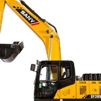 China SANY SY205C Used Excavator 20.5 Tons Construction Machinery 1.1m3 Bucket Capacity for sale
