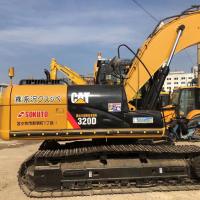China 20T YUCHAI Engine Good Excavator Caterpillar CAT 320D Crawler Diggers for sale