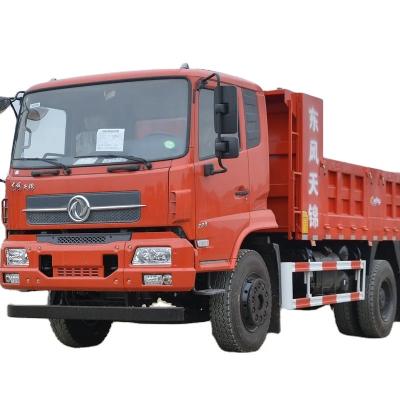 China 240HP Dongfeng Dump Truck 4x2 Left Hand Driving 2 Passengers Perfect for Construction for sale