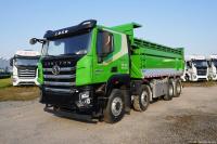China Hy H6 Dumper Tipper 460hp 6x4 Heavy Used Dump Truck with Engine Capacity 8L and ABS None for sale