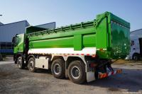 China Hy H6 Dumper Tipper 460hp 6x4 Heavy Used Dump Truck with Engine Capacity 8L and ABS None for sale