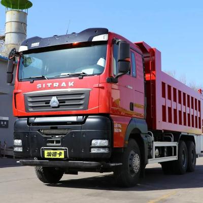 China Horsepower 351 450hp SITRAK 6x4 Dump Truck G7 for Construction Project in Africa for sale