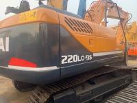 China Year 2019 HYUNDAI 220 Used Excavators Good Condition 20 Tons Construction Machinery for sale