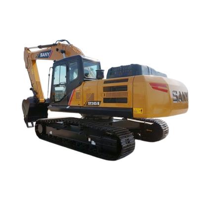 China SANY SY245H 24 Tons Used Excavator Crawler at Manufacturing Plant with Yellow Color for sale