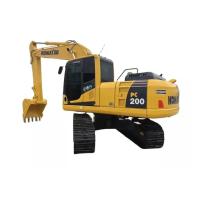 China 20ton Komatsu PC200 Used Crawler Excavator Construction Machine with 5700mm Boom Length for sale