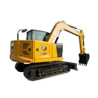 China 2019 Yellow Used Caterpillar CAT307.5 Mini Hydraulic 7.5 Ton Excavator for Performance for sale