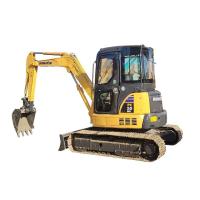 China Original Color Good Condition Komatsu PC55 Mini Track Used Caterpillar Excavator for sale