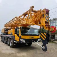 China 100 Ton Mobile Crane Used Truck Lifting Crane with Maximum Operating Speed of 75km/h for sale