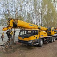 China 100 Ton Mobile Crane Used Truck Lifting Crane with Maximum Operating Speed of 75km/h for sale