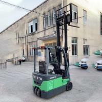 China Used Toyota 1 Ton Electric Forklift 48V Fork Length 1070 Warehouse Material Handling for sale