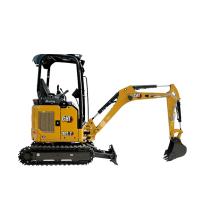China Cat 301.7CR 2 Ton Used Mini Crawler Excavator with Maximum Digging Depth of 2350mm for sale