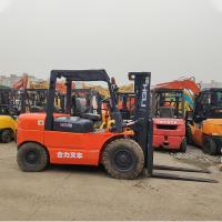 China Used Heli Forklift 5.5ton Good Condition Diesel/Electric Options and Affordable for sale