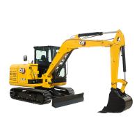 China 2022 Diesel Caterpillar 305.5E2 Mini Excavators with Maximum Digging Depth of 3720mm for sale