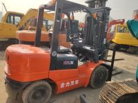 China 3ton HELI Second Hand Electric Forklift Original Color and Rated Lifting Capacity 5Tons for sale