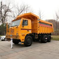 China 340Hp Mining Dump Truck with 500-600L Fuel Tank Capacity and 60-70 Ton Loading Capacity for sale