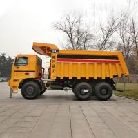 China 340Hp Mining Dump Truck with 500-600L Fuel Tank Capacity and 60-70 Ton Loading Capacity for sale