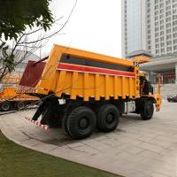 China 340Hp Mining Dump Truck with 500-600L Fuel Tank Capacity and 60-70 Ton Loading Capacity for sale