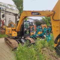 China Sany 7.5 Ton Mini Crawler Excavator The Perfect Choice for Your Construction Needs for sale