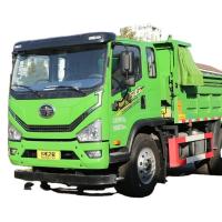 China 200HP FAW 4x2 Tipper Dump Truck with Manual Transmission and High Capacity Fuel Tank for sale