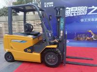 China 4900 KG Weight 3Tons Rated Lifting Capacity Electric Forklift for Customer Requirements for sale