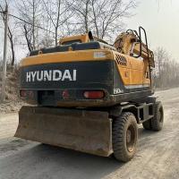 China Hyundai Origin Machine Wheel Excavator Used 150W-9 Excavators for Sell for sale