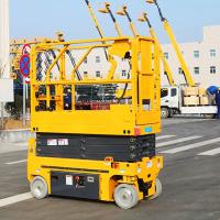 China Portable Scissor Lift 1550 kg Heavy Duty Mobile Electric Work Platform Lifting Tools for sale