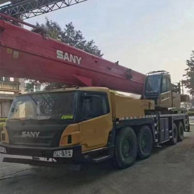 China 80 Ton Rated Loading Capacity Sany STC800 Mobile Truck Crane Single Row Cab for sale