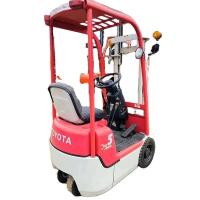 China 0.5 Ton Toyota 1 Ton 2 Ton Electric Forklift with Fork Length 1070mm Fork Width 150mm for sale