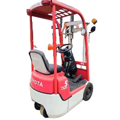 China 0.5 Ton Toyota 1 Ton 2 Ton Electric Forklift with Fork Length 1070mm Fork Width 150mm for sale