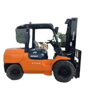 China Non-slip Off-road Tire Electric Forklift Truck with Toyota Engine and 1.5ton 3ton 5ton for sale