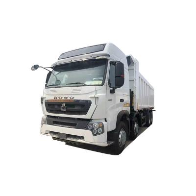 China Sinotruck Howo Refurbished Used 8x4 Driving Dump Trucks for Heavy Truck Applications for sale