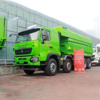 China 2016-2018 Year Used Howo Tipper Truck 8x4 Driving Dump Trucks without Rear Camera for sale