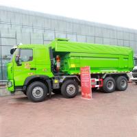 China 2016-2018 Year Used Howo Tipper Truck 8x4 Driving Dump Trucks without Rear Camera for sale