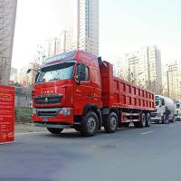 China HOWO Sinotruck 8*4 Drive Dump Truck for Engineering Transportation Manual Air Conditioner for sale