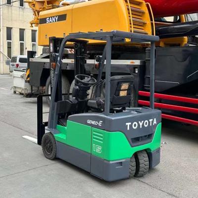 China Electric Forklift Loading 1.5Ton 1070mm Fork Length Toyota Used Mobile Fork Lift for sale