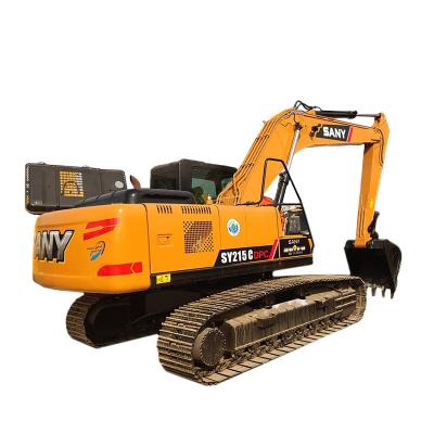 China Used Sany SY215c Crawler Excavator 21.5 Ton with Original Color and 4.9L Displacement for sale