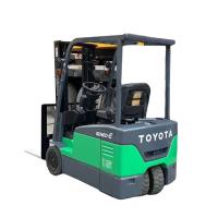 China 4-Wheel Drive Electric Forklift 1 Ton 1.5 Ton 2 Ton Used Toyota with 1070mm Fork Length for sale