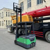 China 4-Wheel Drive Electric Forklift 1 Ton 1.5 Ton 2 Ton Used Toyota with 1070mm Fork Length for sale