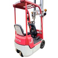 China 0.5 Tons Toyota Used Electric Forklift Truck with 125 Fork Width and 1070 Fork Length for sale