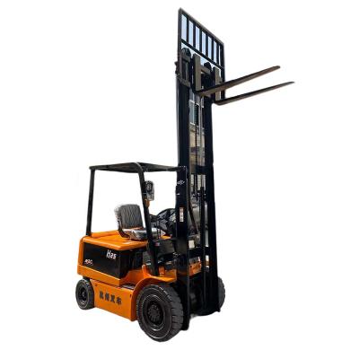 China Non-slip Off-road Tire 2 Doors 2.5ton Electric Forklift with 2500 kg Weight for sale