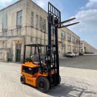 China 2 Door Frames 4-Wheel Drive All Terrain Electric Forklift 2.5 Ton Used Lithium Battery for sale
