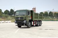 China Construction dump truck DONGFENG 6x4 430HP with CUMMINS engine and manual Air Conditioner for sale