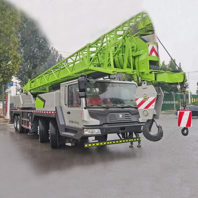 China Used Zoomlion Crane Truck 55 Ton Telescopic Hydraulic Cranes with 8-Cylinder Diesel Engine for sale
