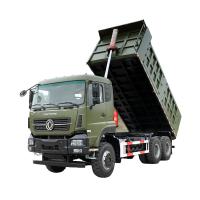 China Construction dump truck DONGFENG 6x4 430HP with CUMMINS engine and manual Air Conditioner for sale