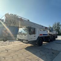 China 25 Ton Zoomlion Construction Crane with White Color and Hydraulic Cylinder for sale