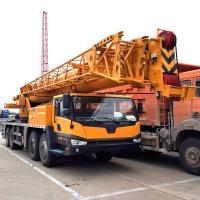 China 30 Ton Rated Loading Capacity Rough Terrain Crane Truck with Denison Hydraulic Valve for sale
