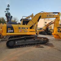 China 2017 Year Used Komatsu PC200 Excavator 20 Ton Crawler Excavator with Original Engine for sale